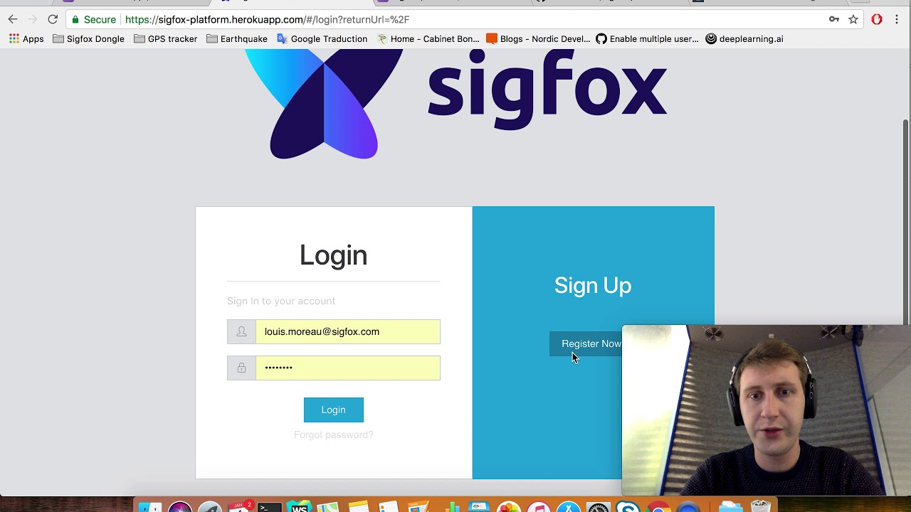 Sigfox Platform - Getting started