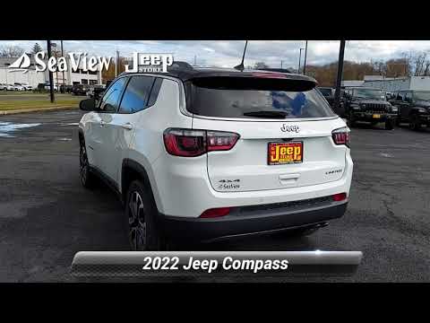 New 2022 Jeep Compass Limited, Ocean Township, NJ J220031