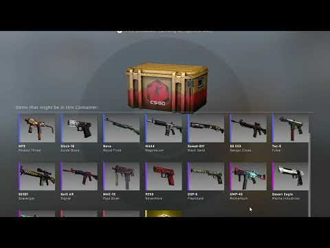 CSGO Danger Zone case unboxing
