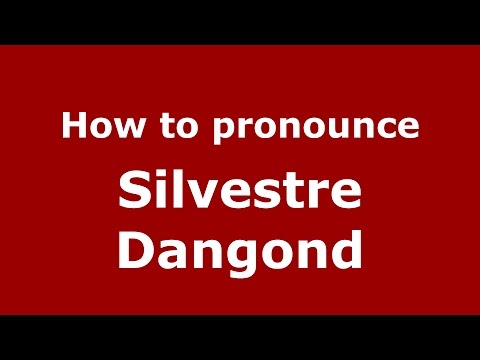 How to pronounce Silvestre Dangond (Colombian Spanish/Colombia) - PronounceNames.com