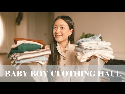Baby Boy Clothing Haul | what I have so far! SHEIN, Kyte Baby, H&M and more