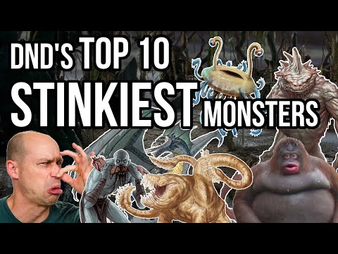 Top 10 Stinkiest Monsters