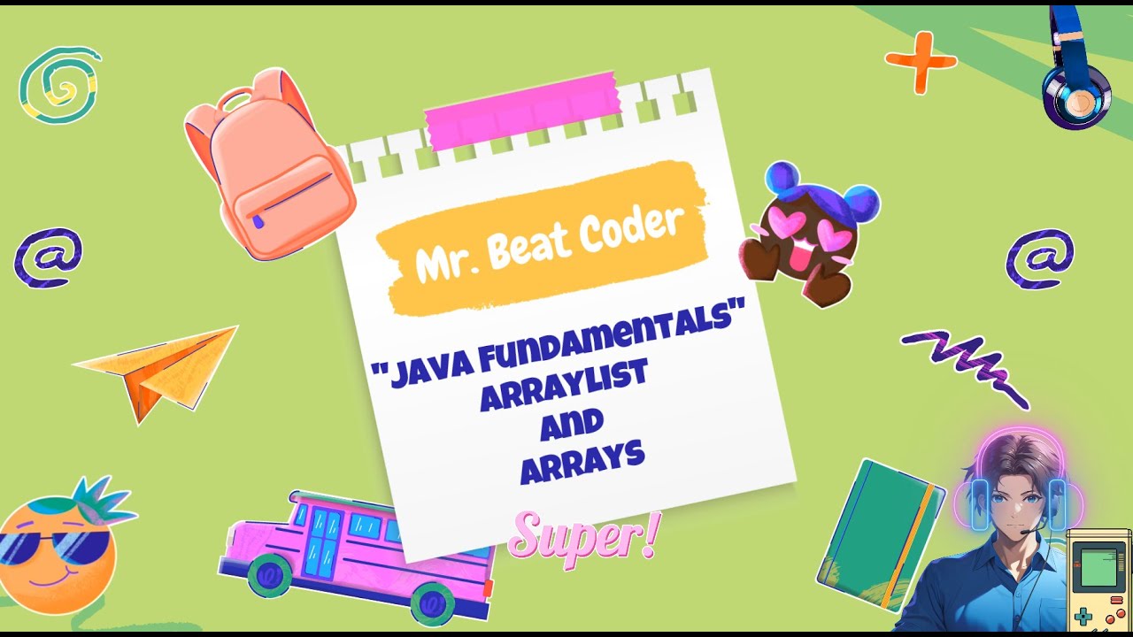 Java Fundamentals for Selenium Automation - Arraylist & Arrays - Test Automation - MrBeatCoder