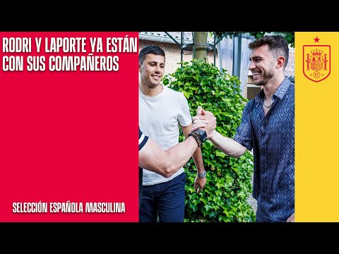 Rodrigo Hernández y Aymeric Laporte se unen a la concentración de la Selección | 🔴 SEFUTBOL