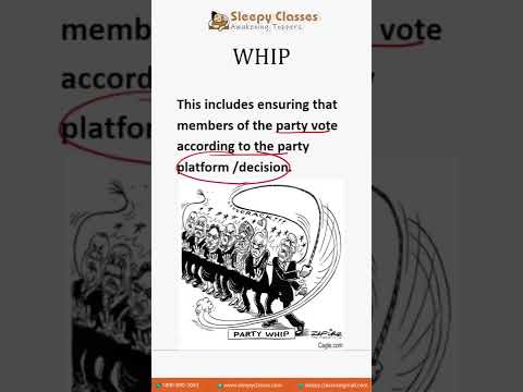 What is The Political Whip and How Does It Work?