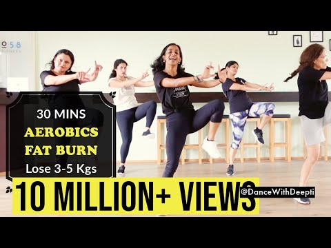 DWD#85 | Burn Arm + Leg + Belly Fat - 30mins Aerobics Workout | Bollywood #dancewithdeepti