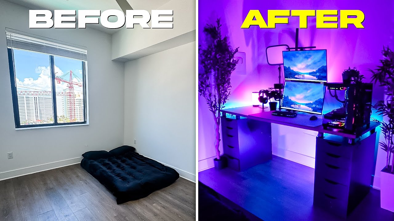 Tranforming My EMPTY Room To My Dream Room!