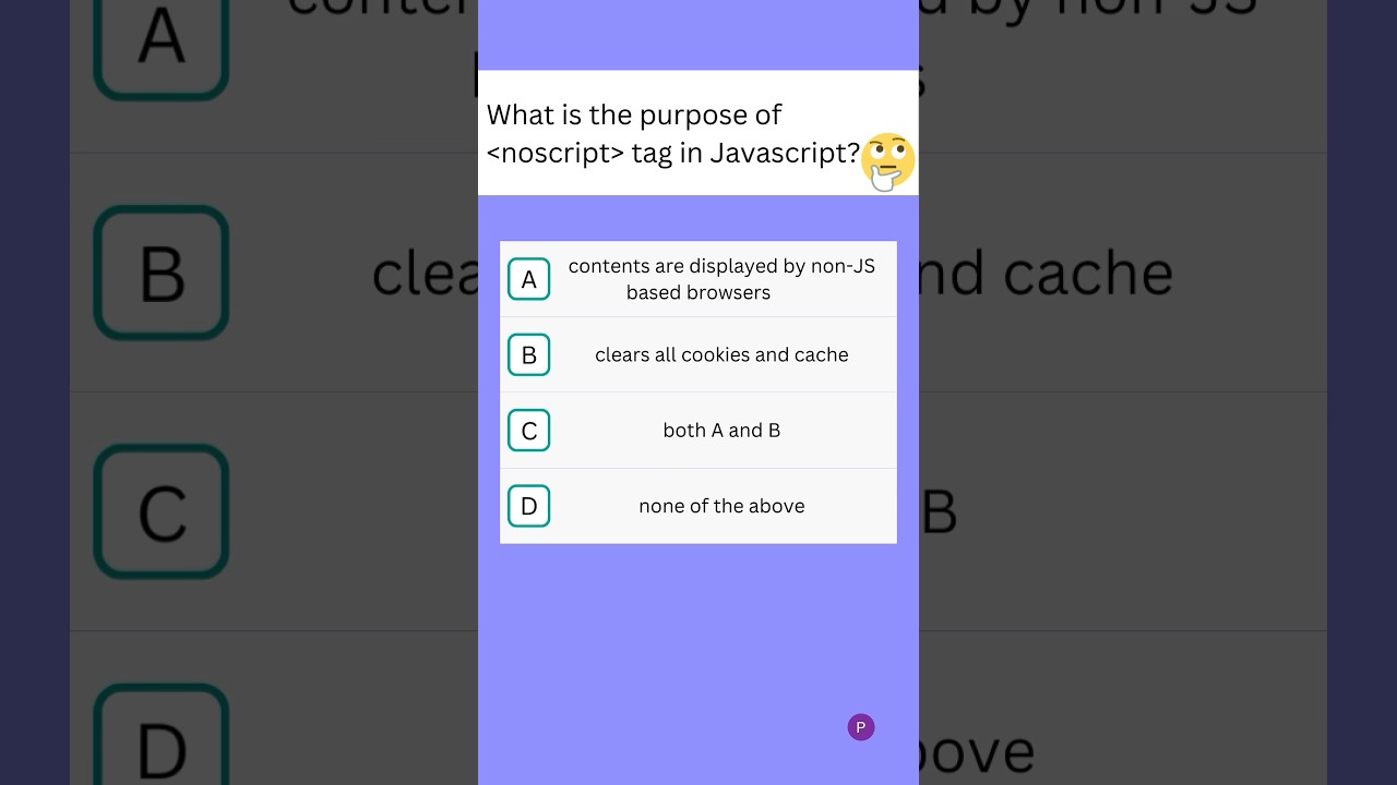 javascript mcq questions part 9 | javascript concepts #javascript #mcq #javascriptquiz