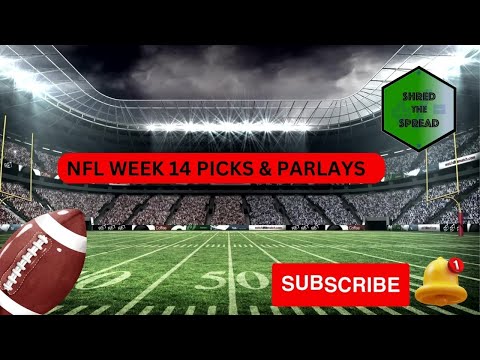 3 BEST NFL Parlays for Week 14! 🏈 | NFL Picks, Predictions & Parlays
