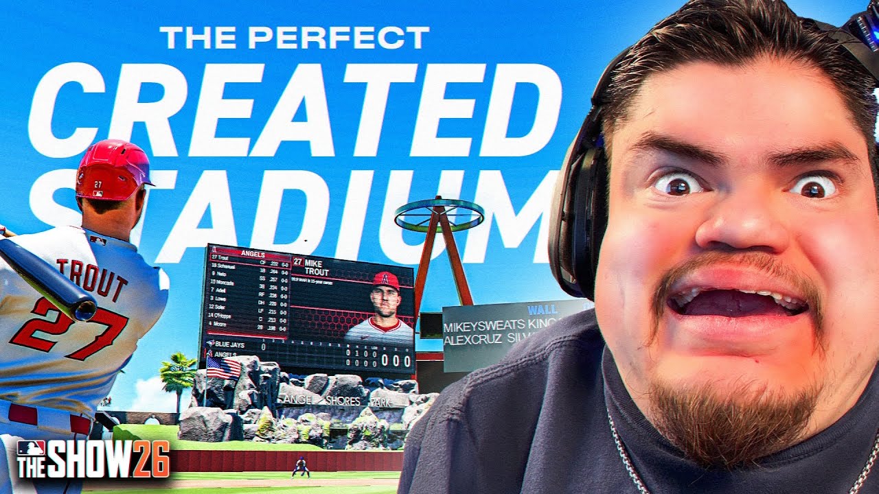 I Created The Perfect Custom Stadium in MLB The Show 26.