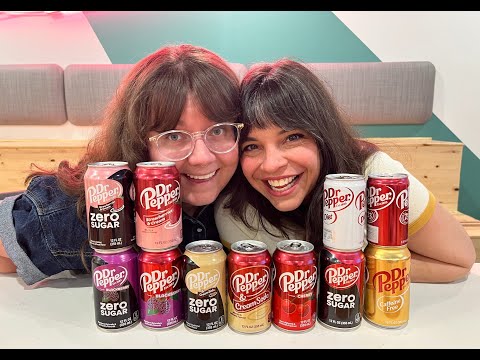 Ultimate Dr Pepper Flavors Ranking! (Unedited Taste Test!)