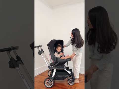 The 360 degree convertible car seat that rocks on the stroller frame!