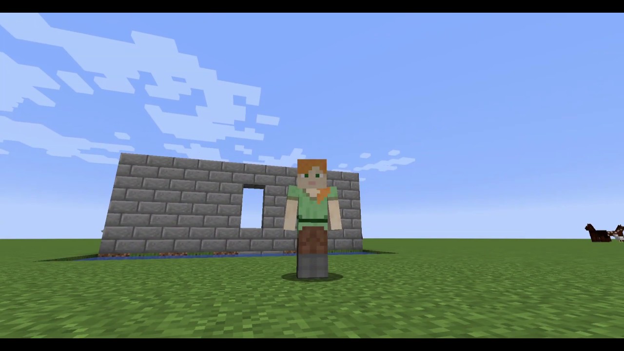 Minecraft Redstone, ep 1:castle drawbridge