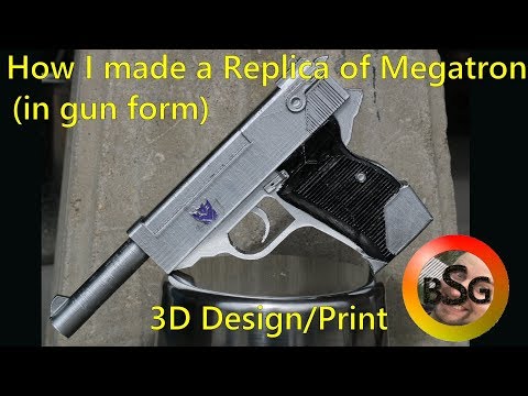 Megatron - Gun form by BlacksmithingGamer - Thingiverse