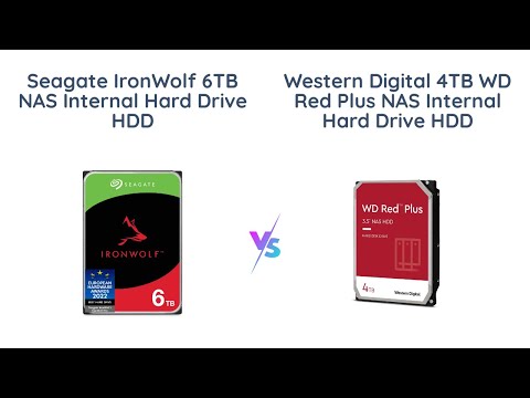 Seagate IronWolf vs. Western Digital Red Plus: Which Hard Drive is Right for Your NAS?