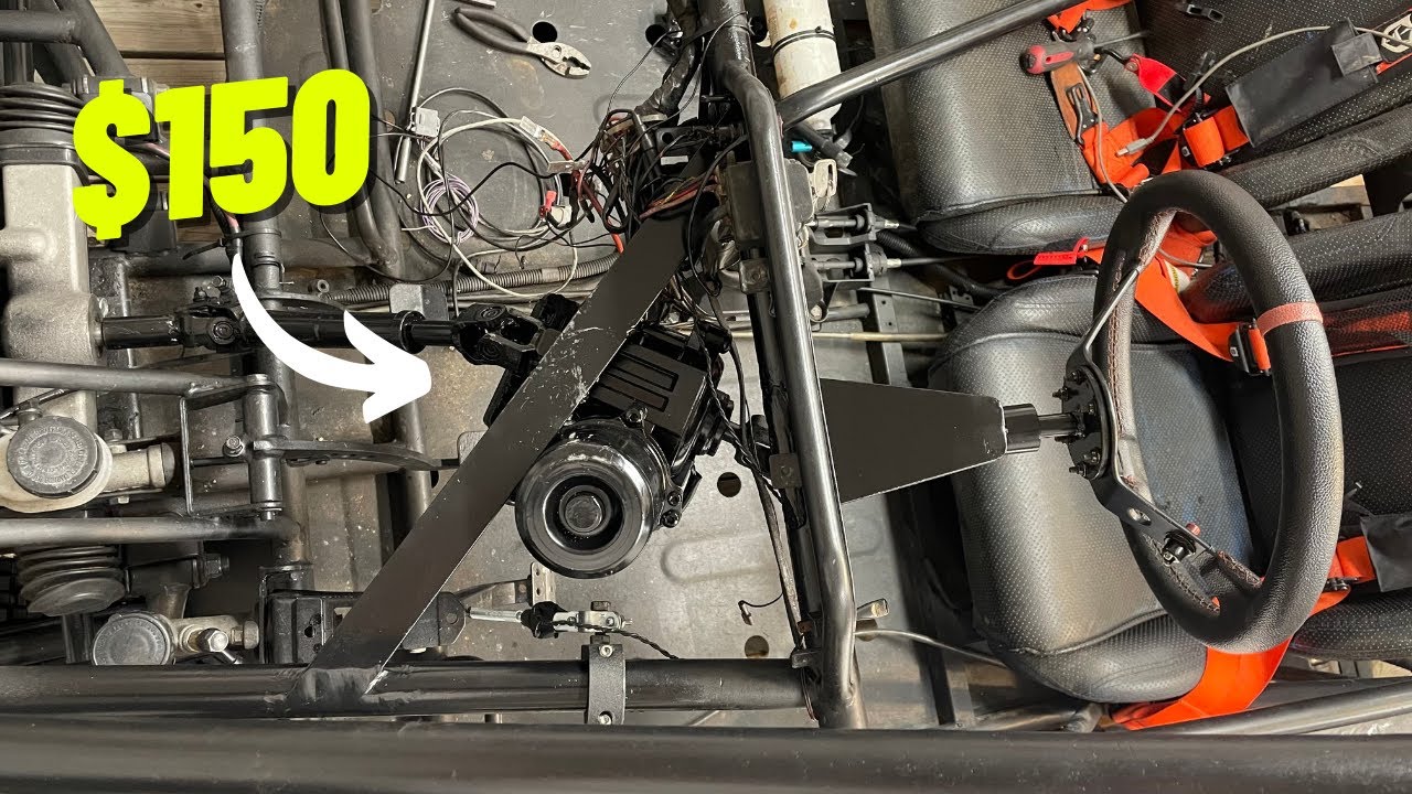Add Electric Power Steering To Any Vehicle for $150 | EPS Conversion
