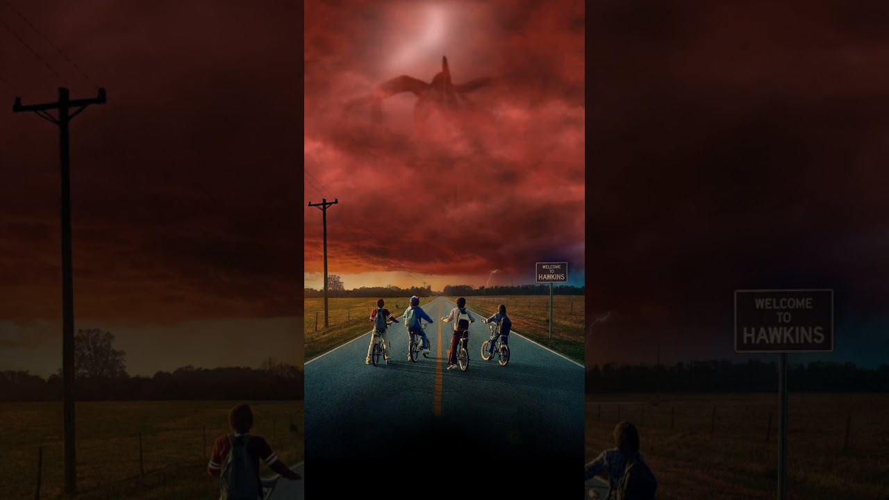Stranger things live wallpaper |⬇️ Download Link in comments section