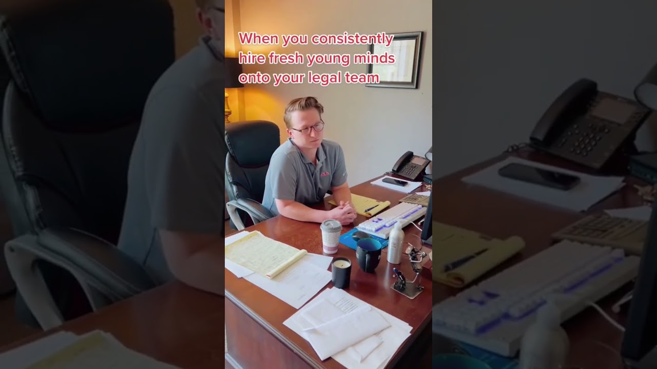 This is what happens when we #hire young minds onto our #legal team! #shorts #mississippi #law