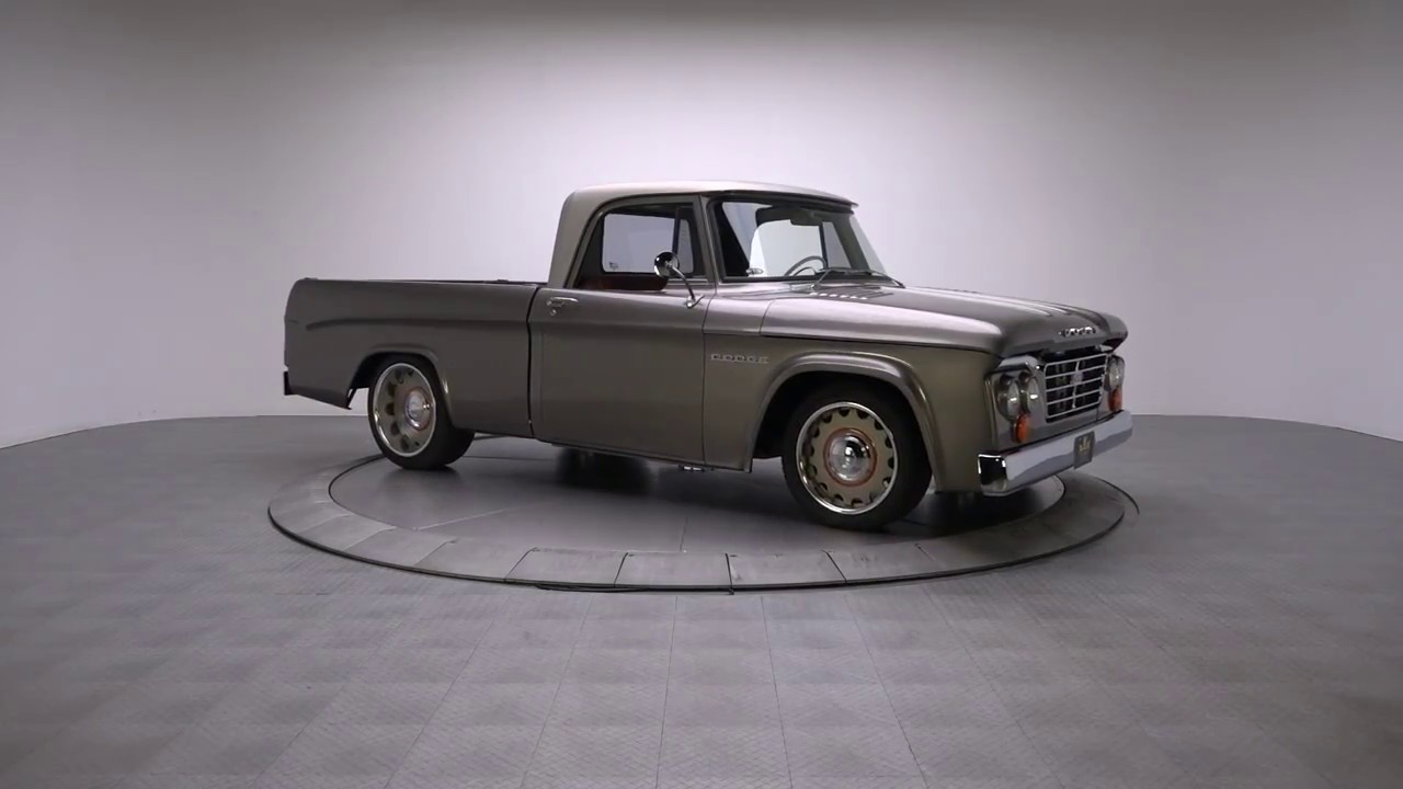 1965 Dodge D100 Restomod Brags With Ridetech Air Ride Suspension ...