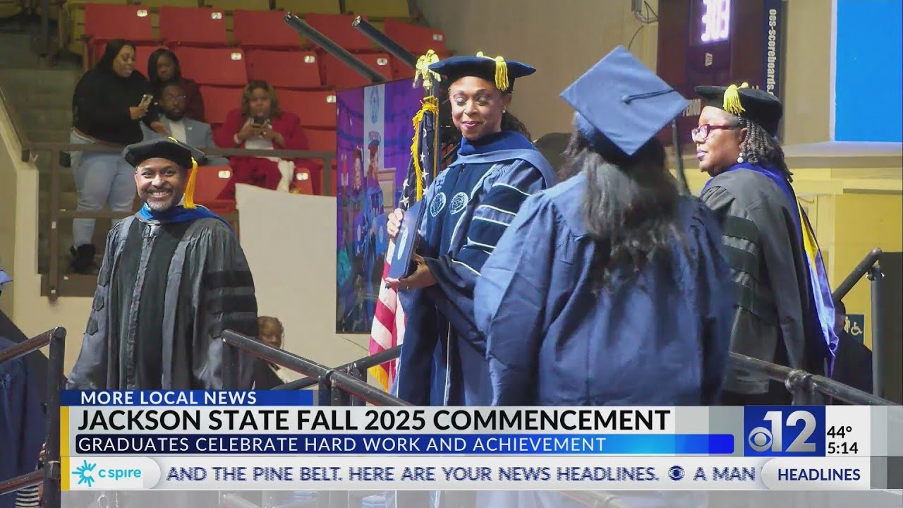 Jackson State hosts Fall 2025 Commencement