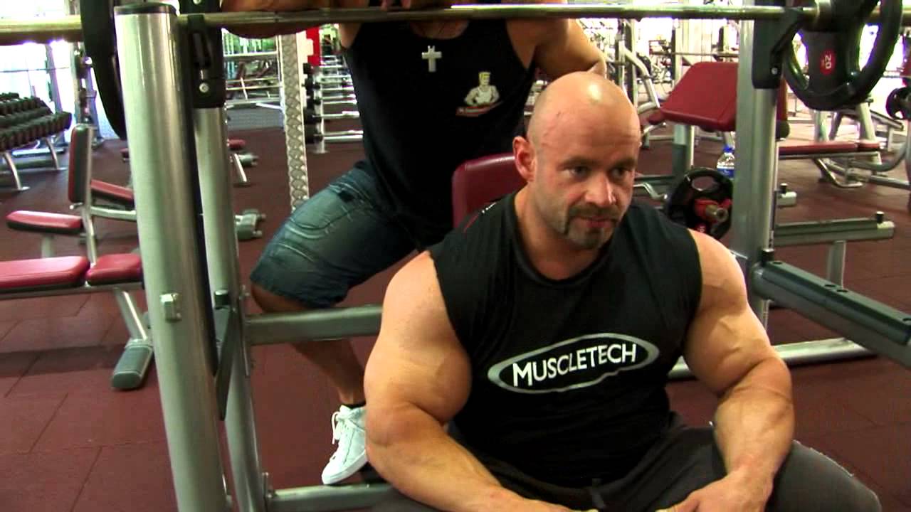 Branch Warren Workout - Seated Military Press
