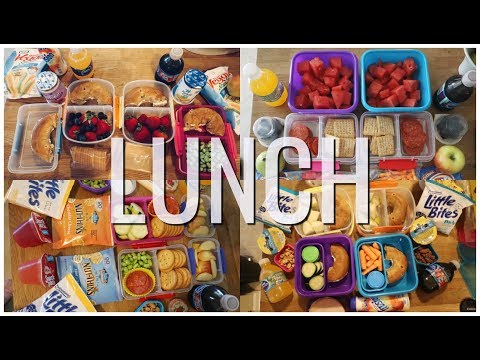 Summer Camp/School Lunch Ideas! π Week 18 | Sarah Rae Vlogas |