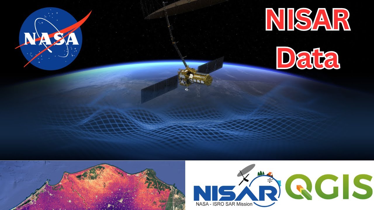 How to Download and Visualize NASA-ISRO NISAR Data in QGIS | Step-by-Step Tutorial