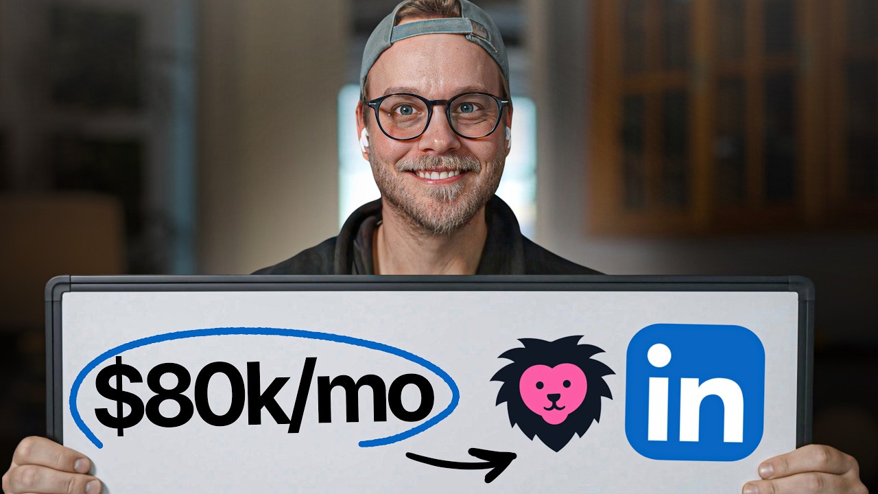 How I Built a $80k/mo SaaS Using LinkedIn (Copy This)