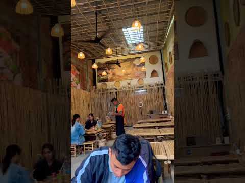 Fast Foods Restaurant Designs make from Bamboo 🎍🎍🎋🎋 #restaurant #cambodia
