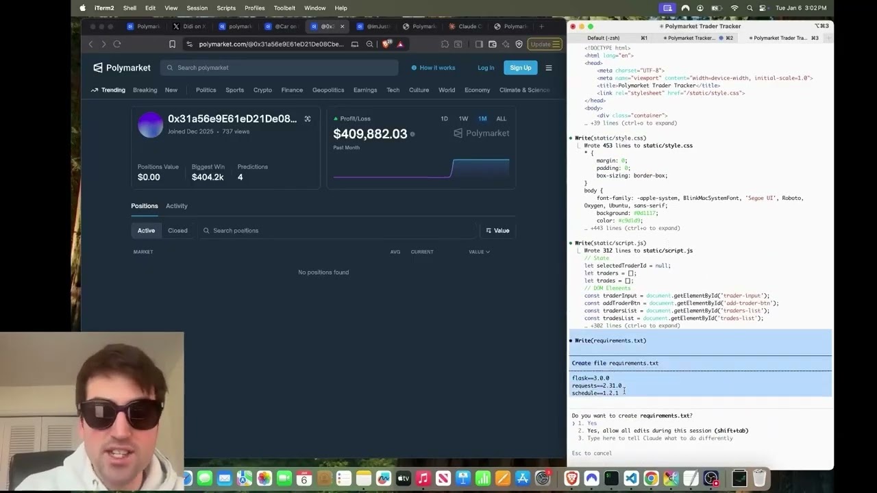 How To Vibe Code a Polymarket Bot with Claude Code (No Experience)