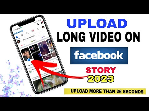 How to upload long video on facebook story | Share facebook story more than 30 seconds