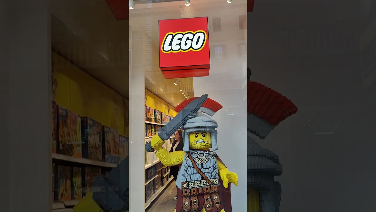 Loja da #LEGO em Roma 🇮🇹