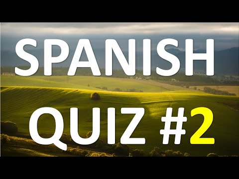 Spanish quiz 2 English Tagalog to Spanish Translations