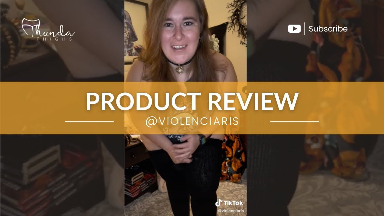 Thunda Thighs Plus Size Thigh highs Review by  @violenciaris