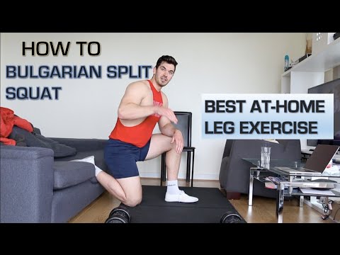 Bulgarian Split Squat on Couch | myworkouts.io