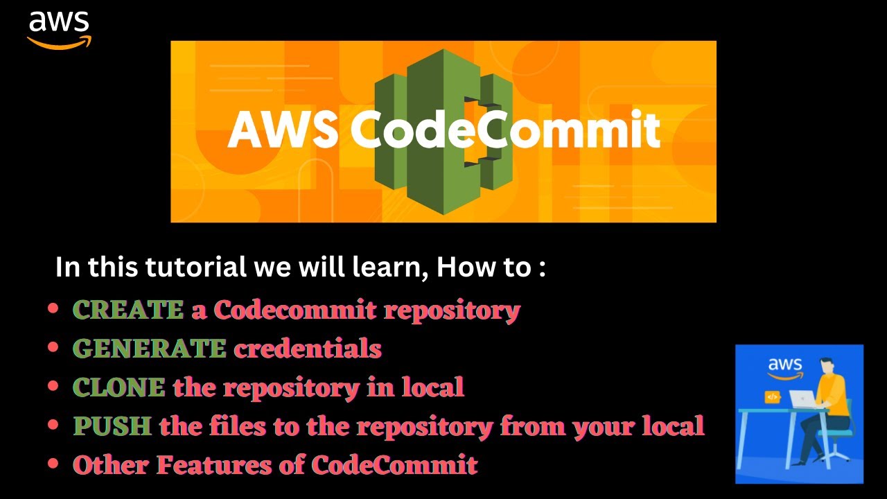 AWS CodeCommit Tutorial: How to Create, Clone, and Push Repositories