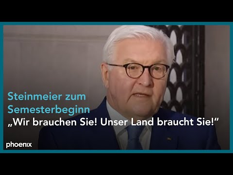 Bundespräsident Frank-Walter Steinmeier zum Beginn des Sommersemesters