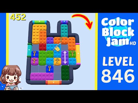 Level 853 Guide - Color Block Jam Walkthrough