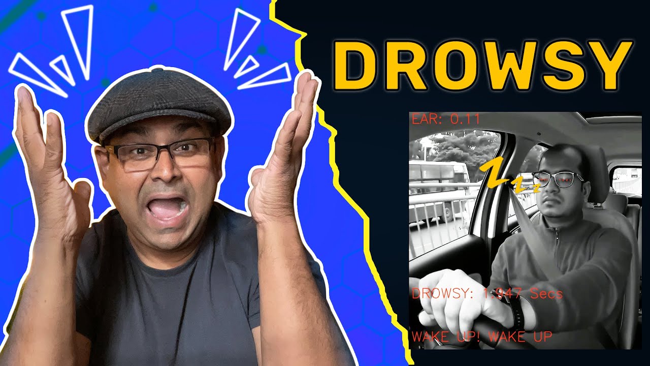 Driver Drowsiness Detection Using MediaPipe In Python