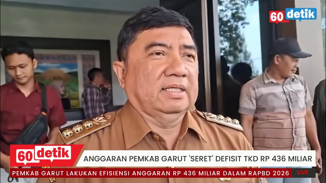 Pemangkasan APBD Garut Rp 436 Miliar! Jalan Rusak dan Proyek Strategis ...