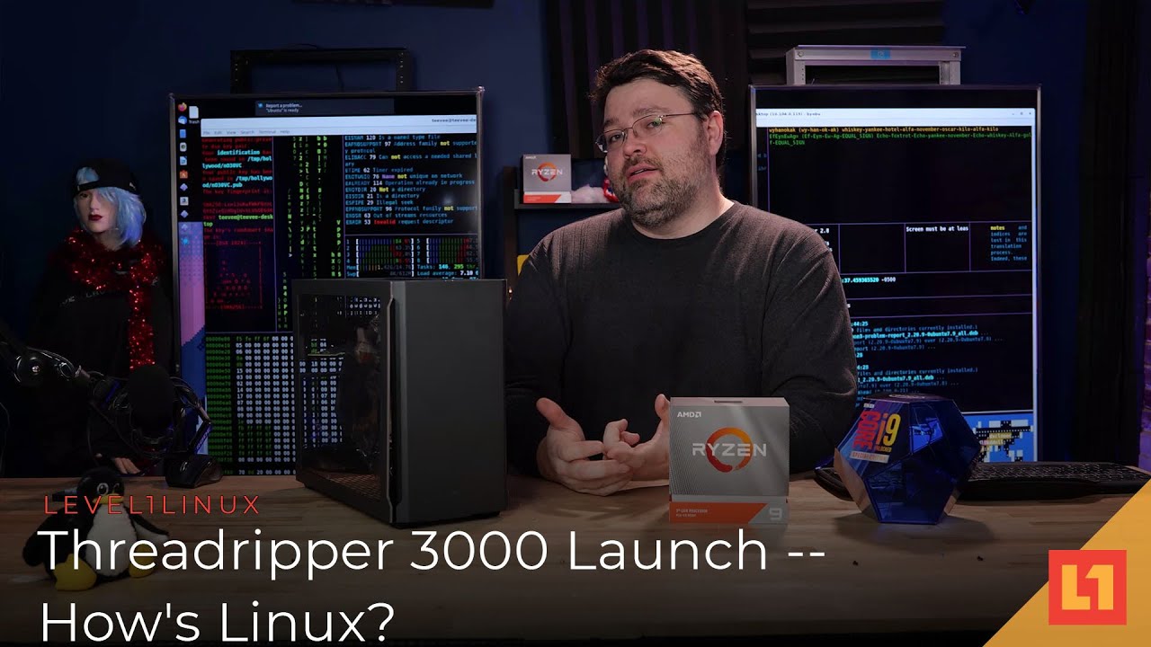 Threadripper 3000 Launch -- How's Linux?