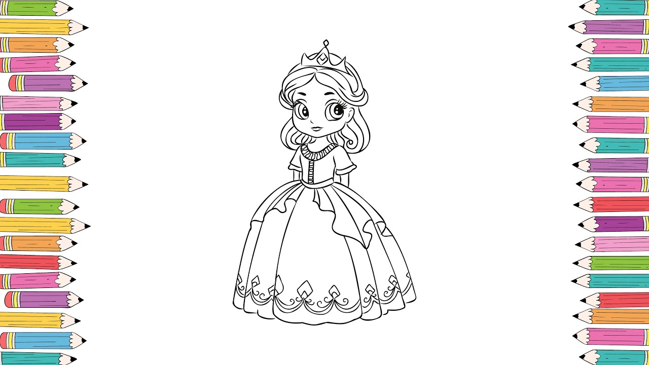 Magical Princess Coloring Pages - Fun & Educational!