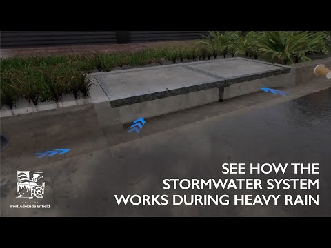 How the stormwater system works during heavy rain