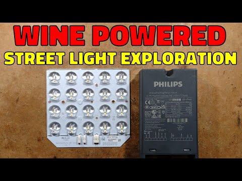 Philips street light LED panel repair and programming the driver.