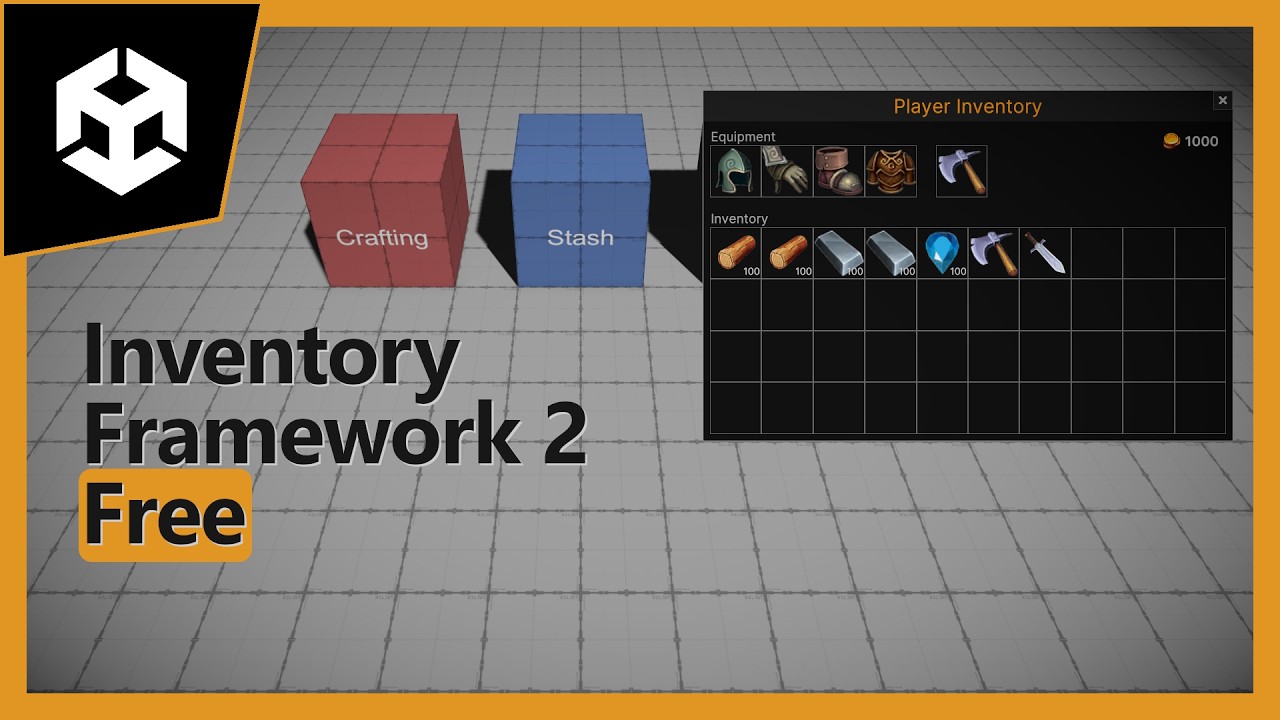 Unity - Inventory Framework 2 - FREE
