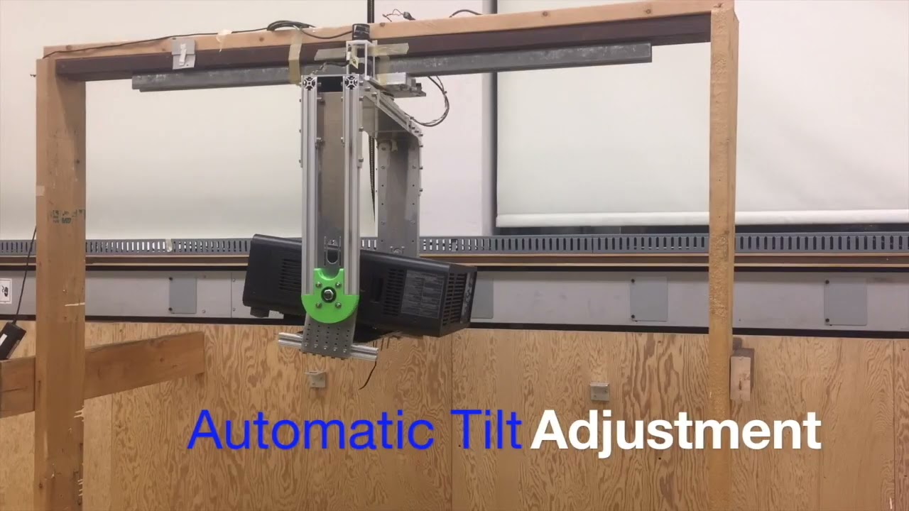 Capstone Final Project EE - UBC (Dynamic Projector Mount)