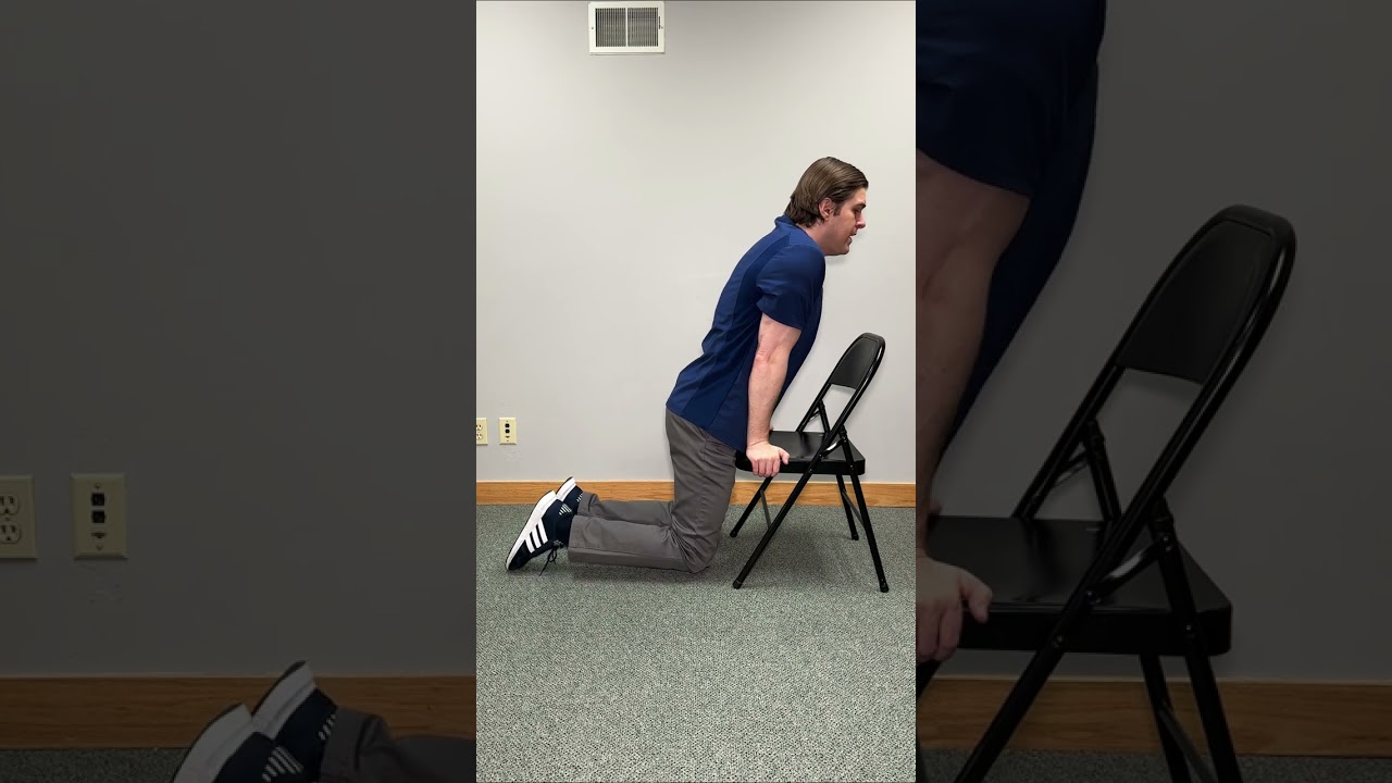 Easy Way to Decompress Your Lower Back #Shorts