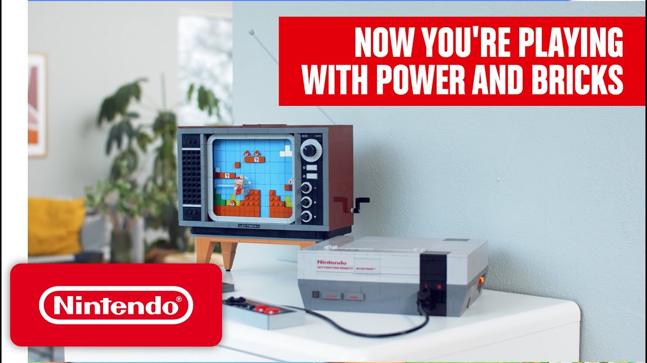 Nintendo 8-bit ganha réplica da LEGO com cartucho do Super Mario Bros.