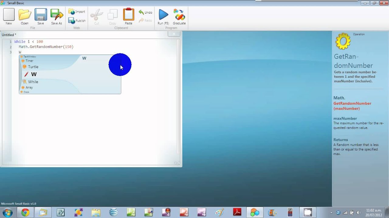 Small Basic Tutorial 7 - Beginner Series - While Loops