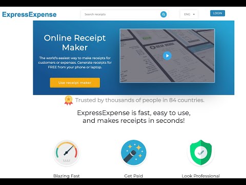ExpressExpense Receipt Maker - Features, Reviews & Pricing (December 2025)